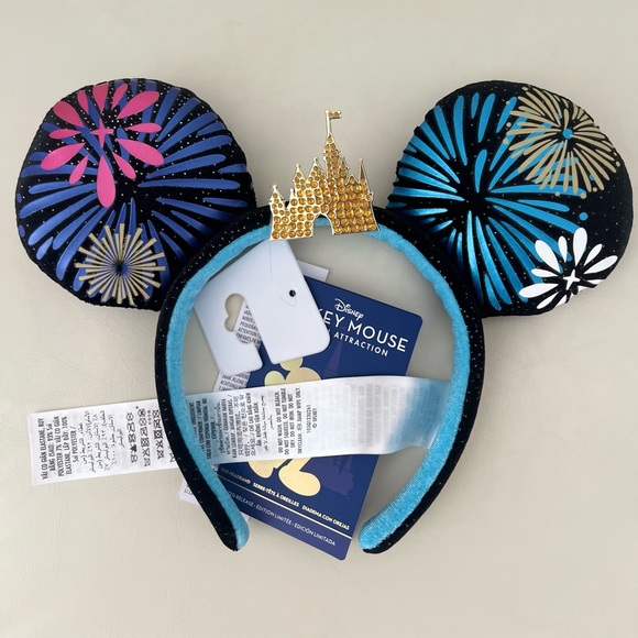 Disney | Accessories | Disney Parks Main Attraction Ear Headband ...